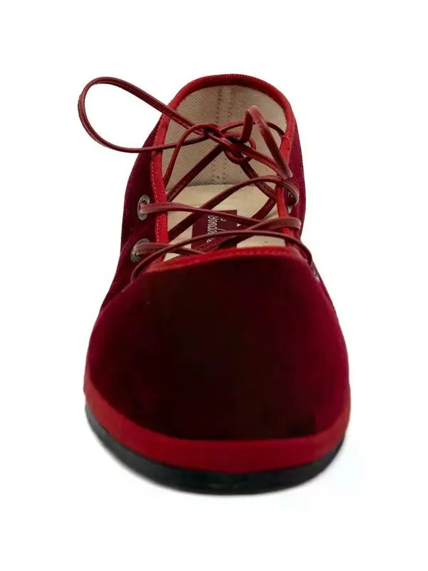 GONDOLINA Batea Lace-up Ballet Flats