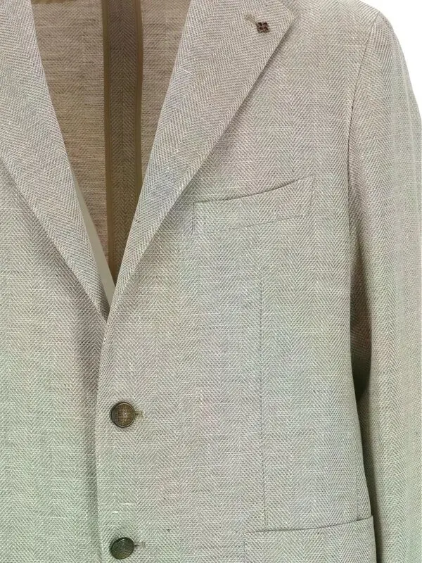 Tagliatore Herringbone-weave Blazer