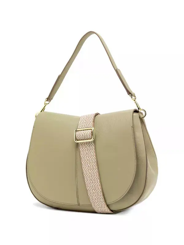 GIANNI CHIARINI Helena Round Shoulder Bag - Neutrals
