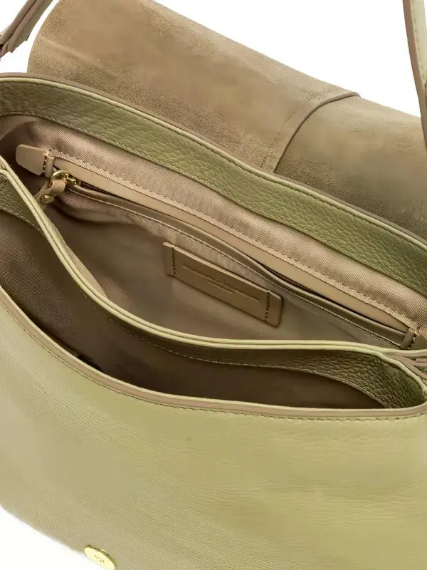 GIANNI CHIARINI Helena Round Shoulder Bag - Neutrals
