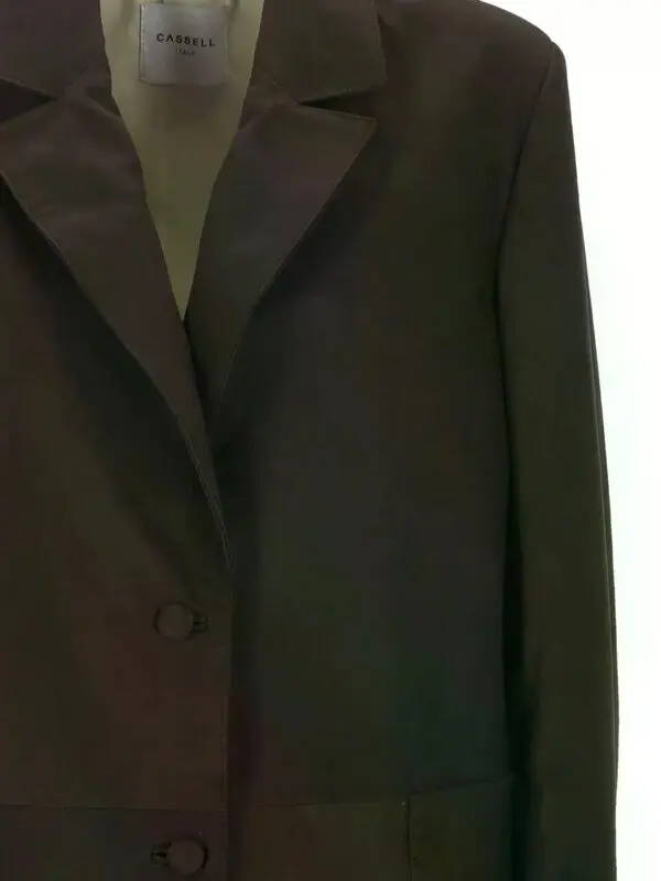 CASSELL Single-breasted Oversized Blazer