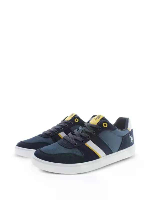 U.s. Polo Assn. Suede-panelled Striped Sneakers