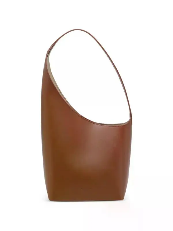 AESTHER EKME Demi Lune Leather Shoulder Bag