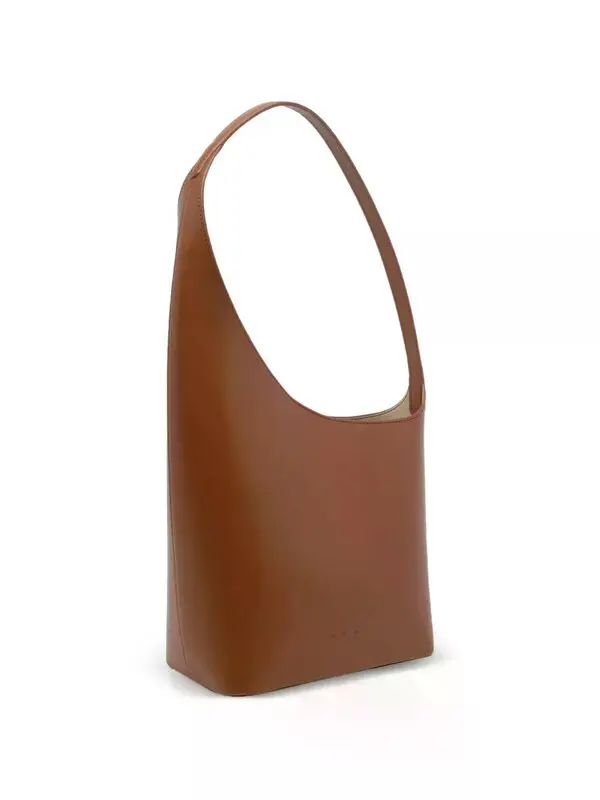 AESTHER EKME Demi Lune Leather Shoulder Bag