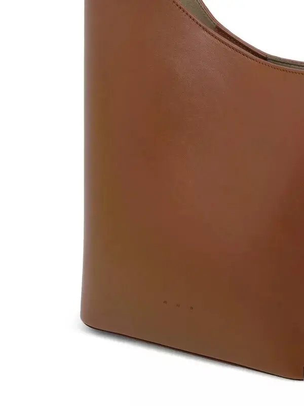 AESTHER EKME Demi Lune Leather Shoulder Bag