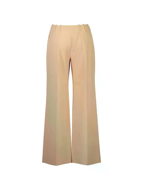 Ermanno Scervino Pressed Crease Wide-leg Trousers
