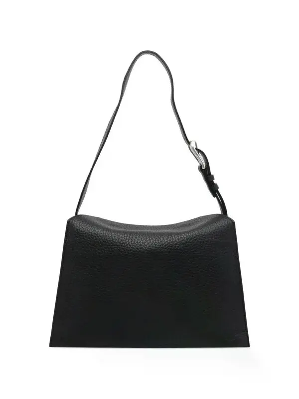 Orciani Small Trinity Leather Shoulder Bag