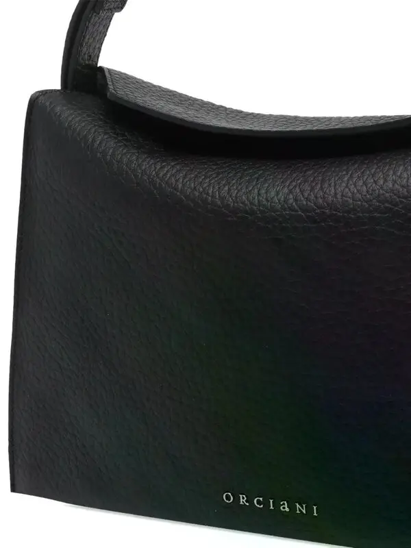 Orciani Small Trinity Leather Shoulder Bag
