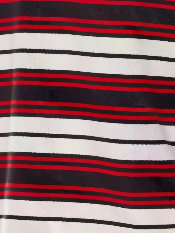 Nn07 Lionel Striped Polo Shirt