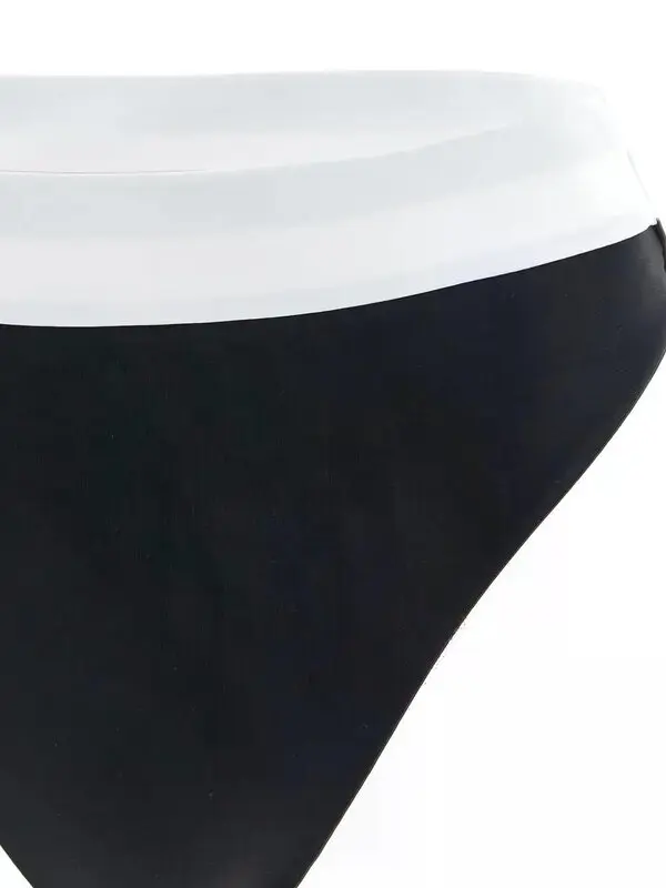 Goldbergh Contrast-panel Bikini Bottom - Black