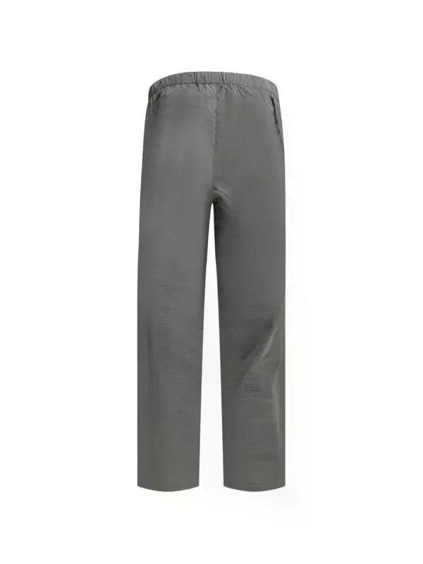 GOLDWIN Grid-pattern Belted Trousers