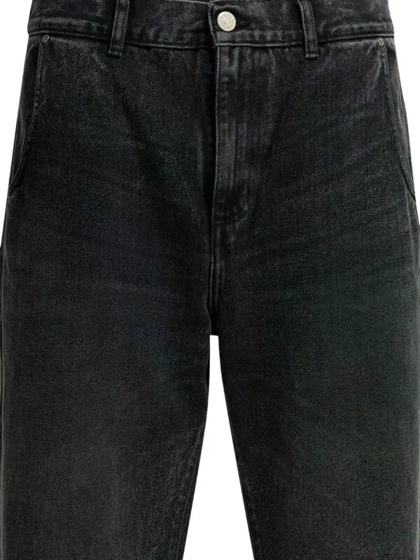 MFPEN Stonewashed Straight-cut Jeans