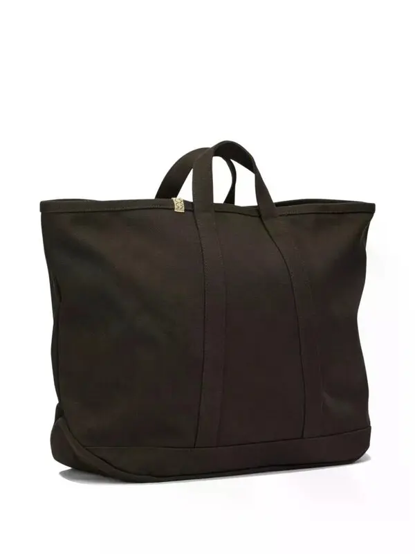 Visvim Large Logo-detail Cotton Tote Bag