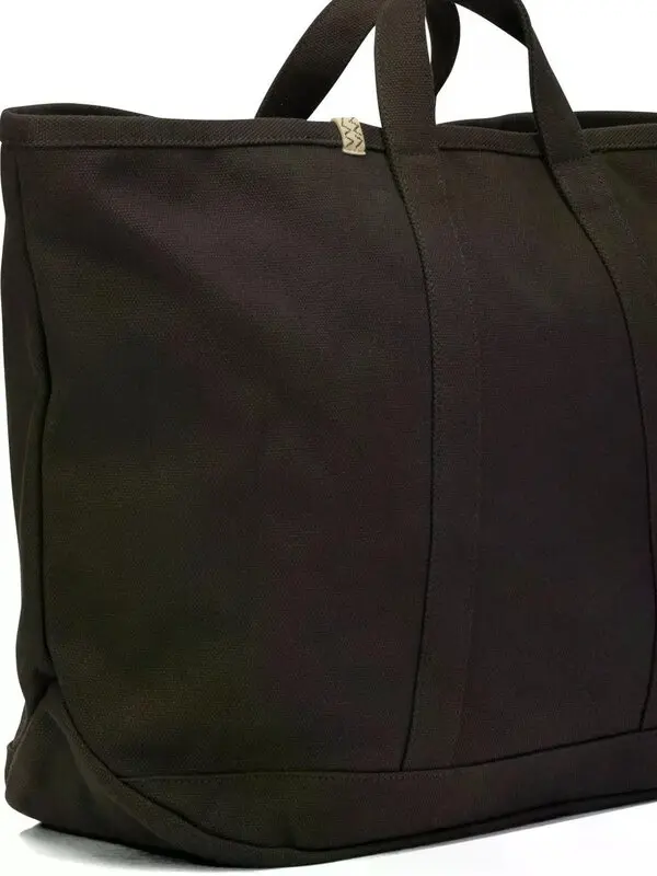 Visvim Large Logo-detail Cotton Tote Bag