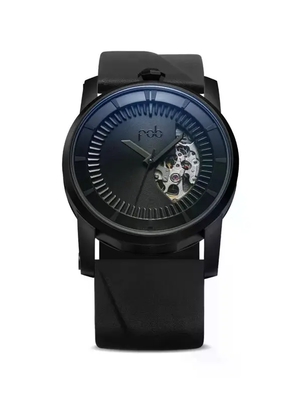FOB PARIS 41mm Automatic Watch - Black