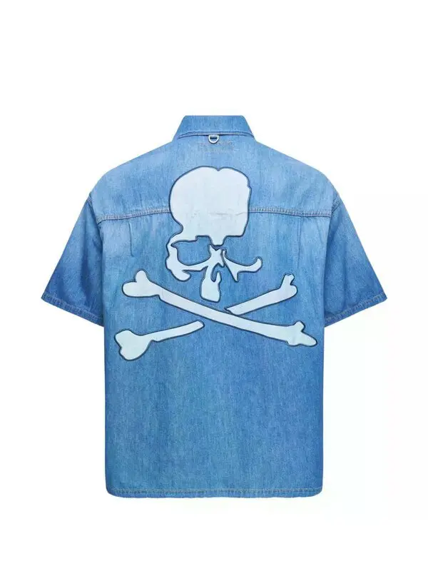 MASTERMIND WORLD Skull-patch Short-sleeve Shirt