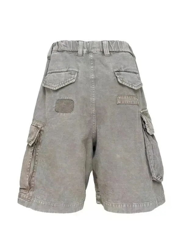 Mihara Yasuhiro Repaired Cotton Cargo Shorts