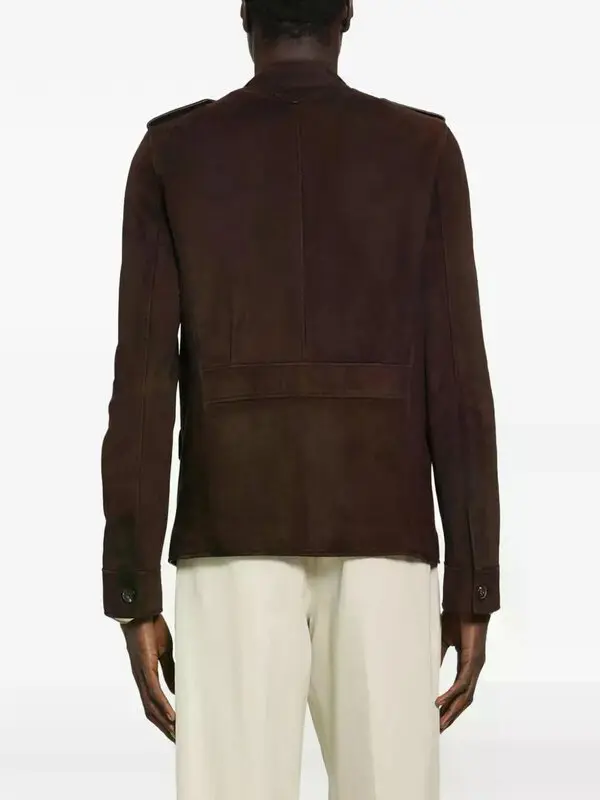 Prada Suede Four-pocket Jacket