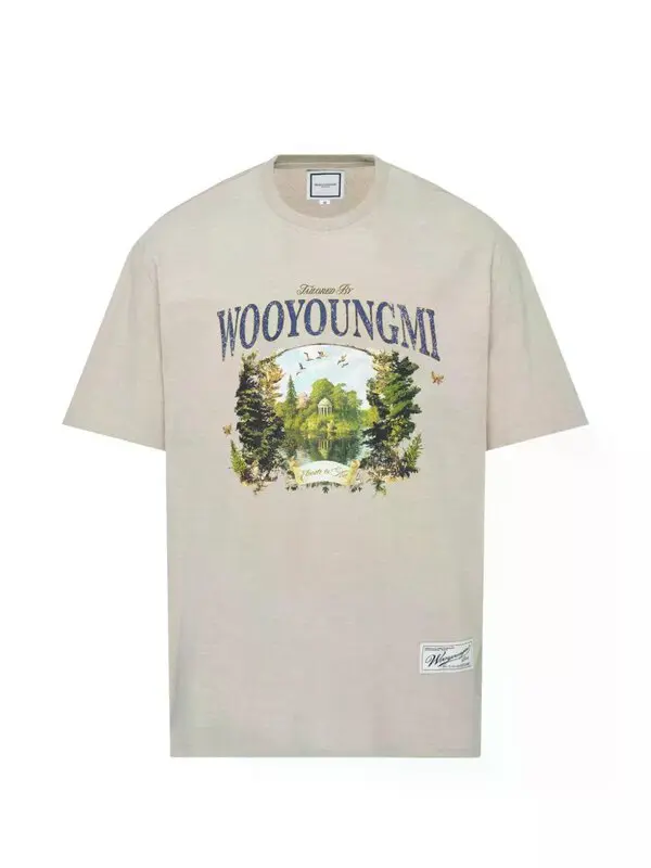WOOYOUNGMI Scenic-print T-shirt