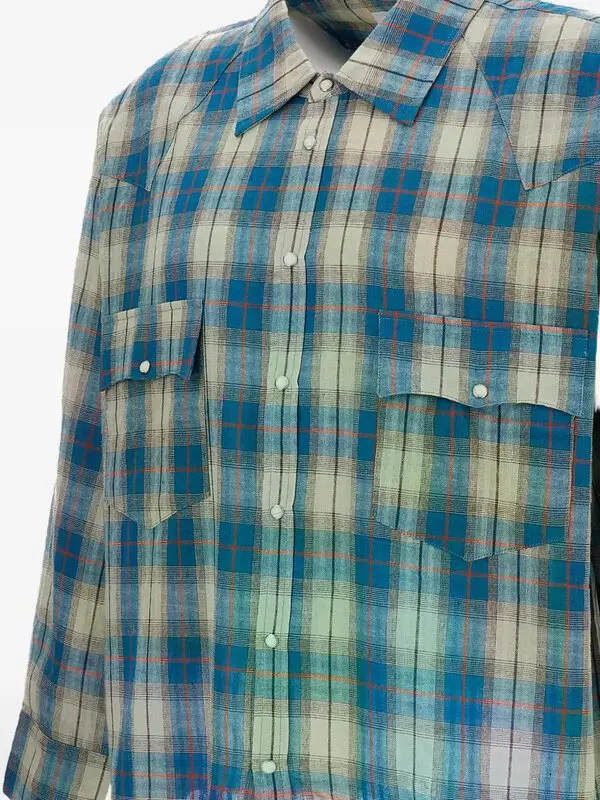 FOUND Plaid Flannel Shirt