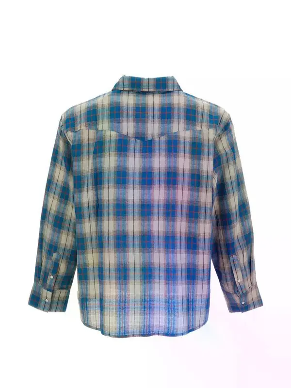 FOUND Plaid Flannel Shirt