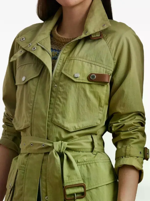 Ralph Lauren Belted Multi-pocket Jacket