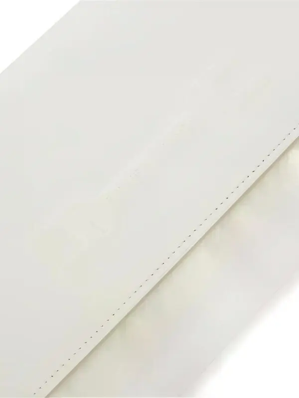 Elisabetta Franchi Leather Clutch Bag - Neutrals