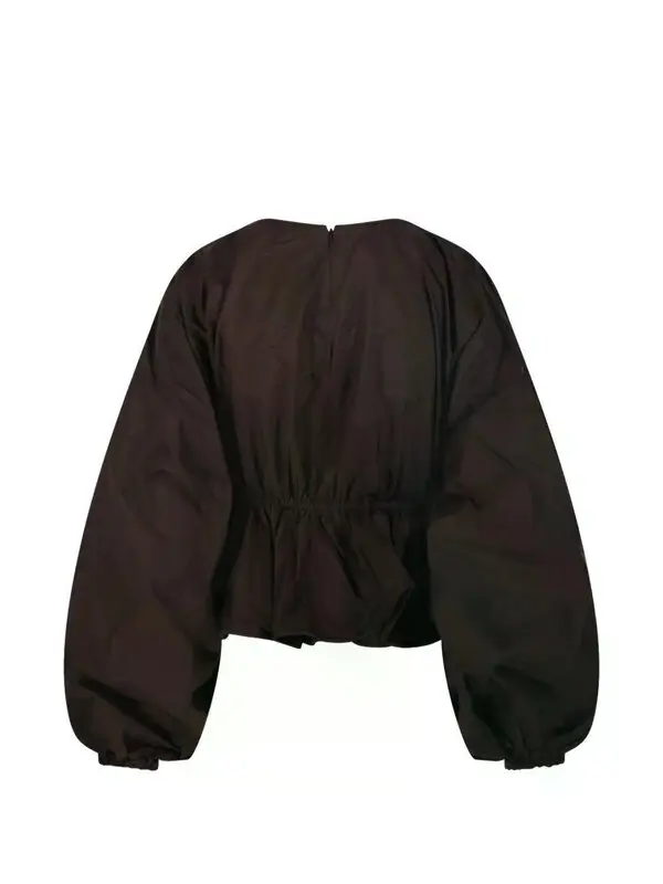 Zimmermann Alchemy Puff-sleeve Blouse - Brown