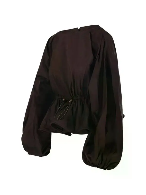 Zimmermann Alchemy Puff-sleeve Blouse - Brown