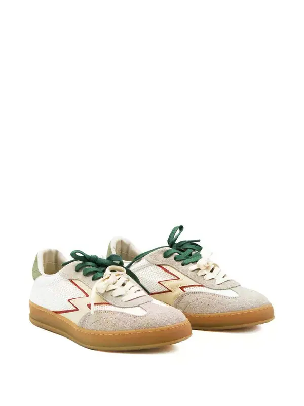MOA CONCEPT Lightning Bolt Panelled Sneakers