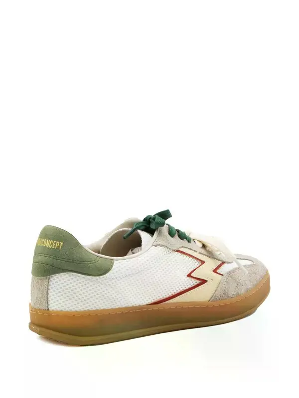 MOA CONCEPT Lightning Bolt Panelled Sneakers