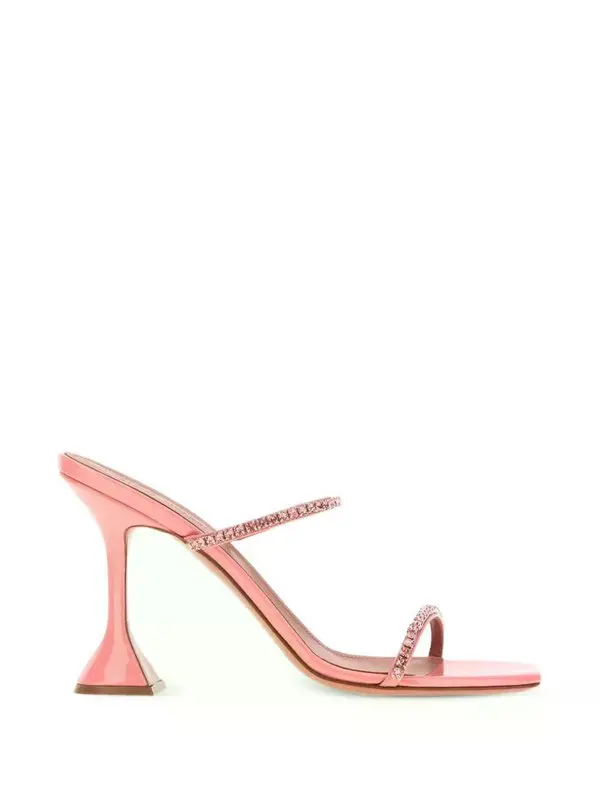 Amina Muaddi Gilda 70 Crystal-embellished Mules