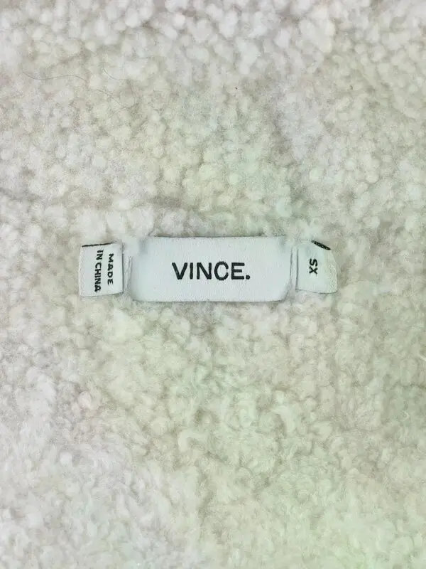 Vince Shearling Leather Coat
