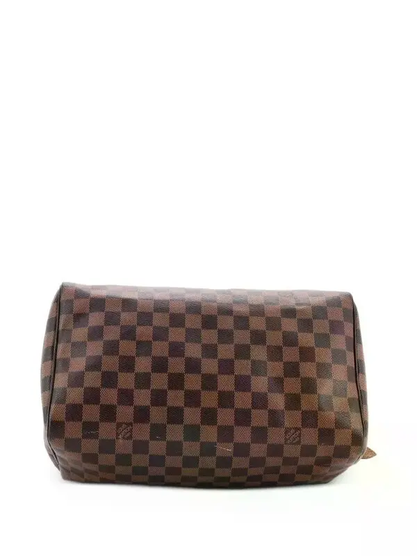LOUIS VUITTON Speedy Damier 30 Satchel - Brown