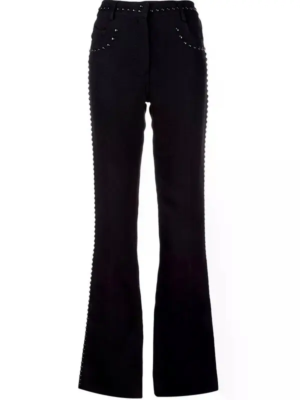 Giambattista Valli Studded Bootcut Jeans