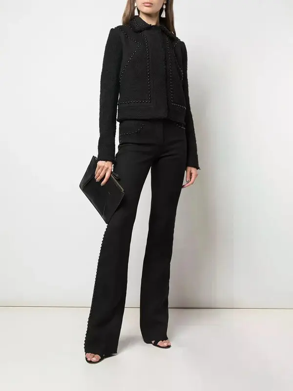Giambattista Valli Studded Bootcut Jeans