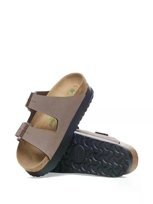 BIRKENSTOCK Arizona Platform Sandals - Neutrals
