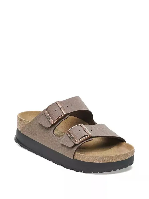 BIRKENSTOCK Arizona Platform Sandals - Neutrals
