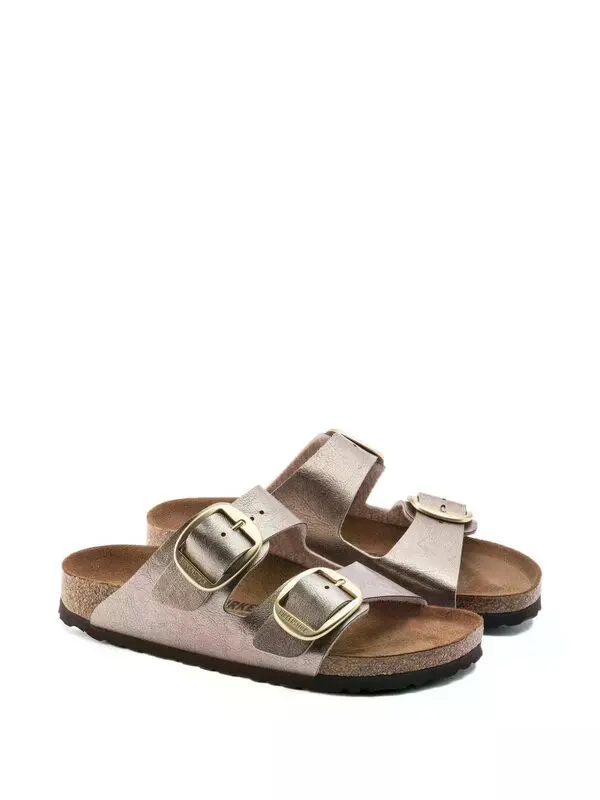 BIRKENSTOCK Arizona Big Buckle Metallic Sandals