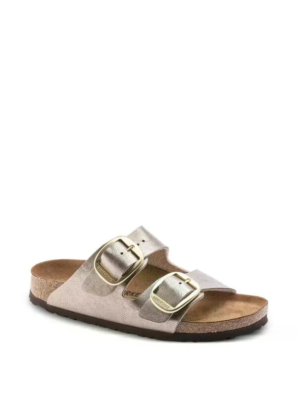 BIRKENSTOCK Arizona Big Buckle Metallic Sandals