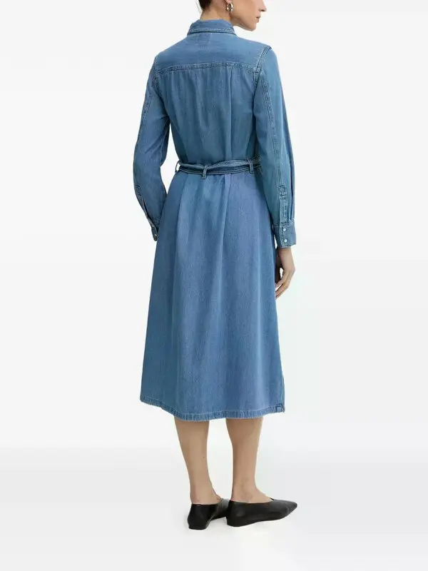 LEVI'S Belted Denim Shirt Dress
