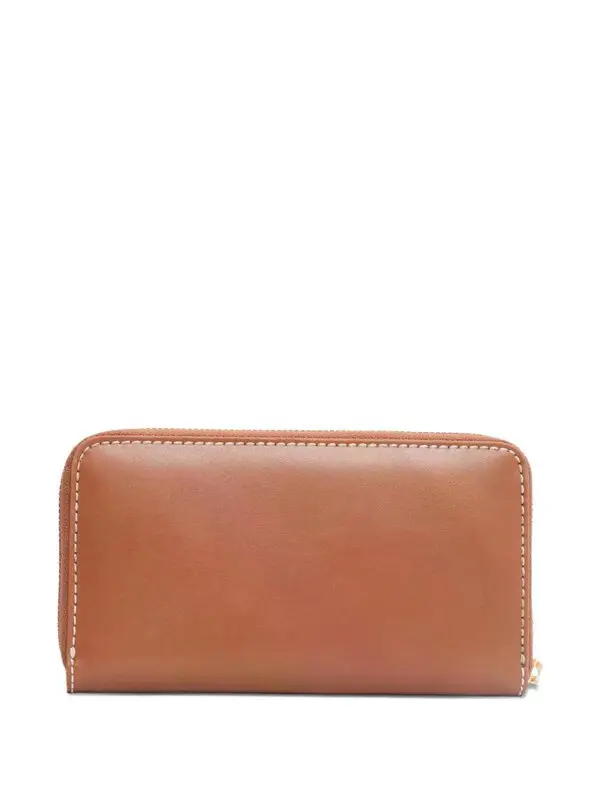 Orciani Logo-debossed Leather Wallet - Brown