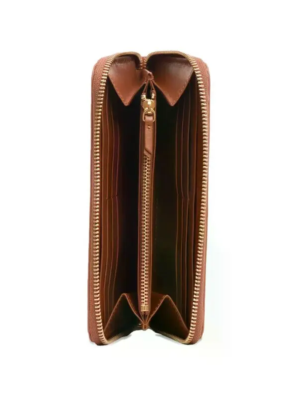 Orciani Logo-debossed Leather Wallet - Brown