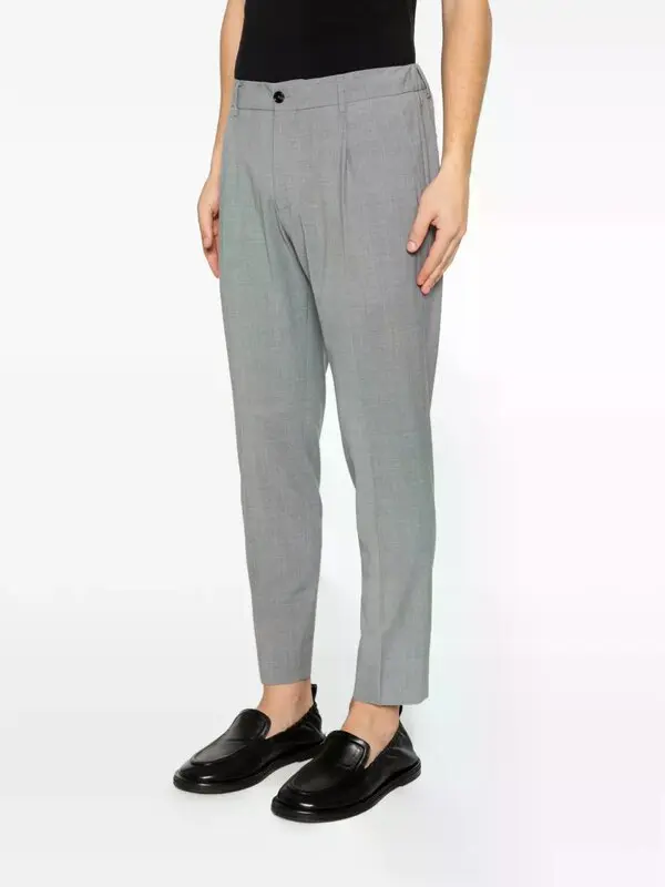 BE ABLE Pleated Trousers - Grey