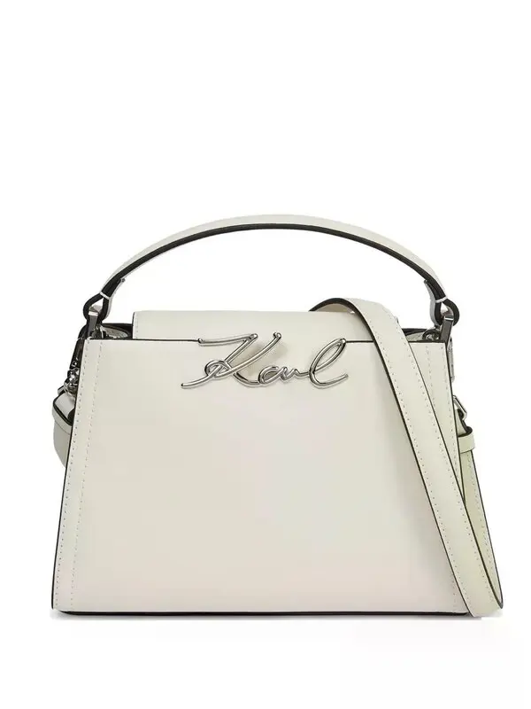 Karl Lagerfeld Signature Top-handle Crossbody Bag