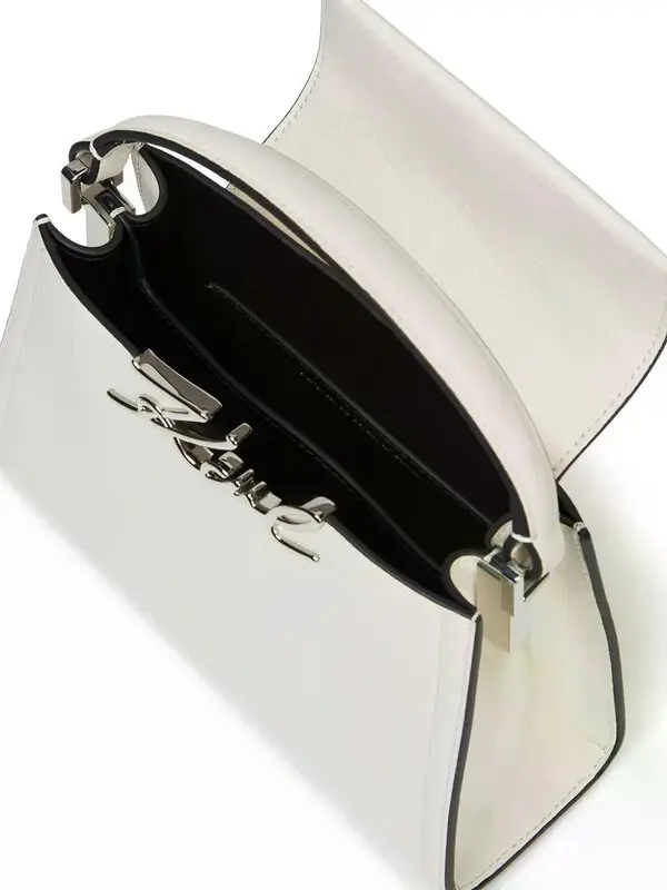 Karl Lagerfeld Signature Top-handle Crossbody Bag