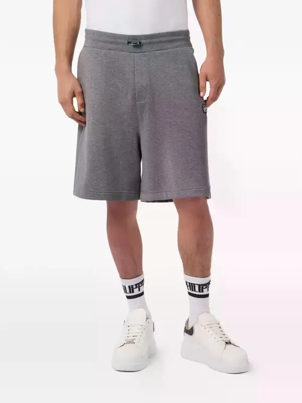 Philipp Plein Elastic-waist Track Shorts