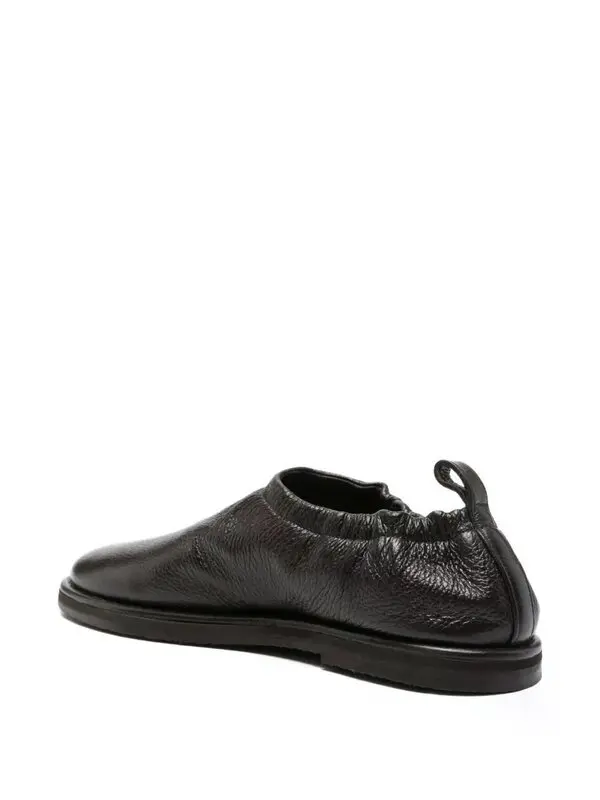 Studio Nicholson Korine Elasticated Leather Loafers - Brown