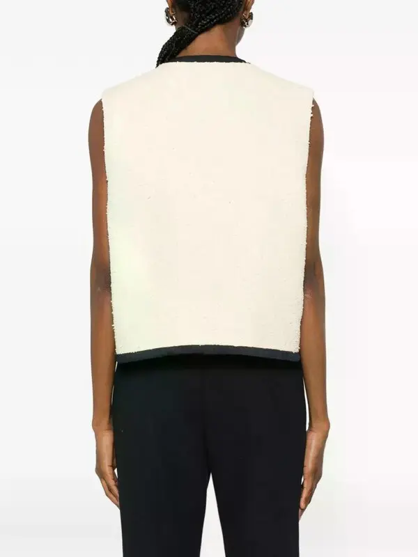 BLAZÉ MILANO Contrast-trim Waistcoat
