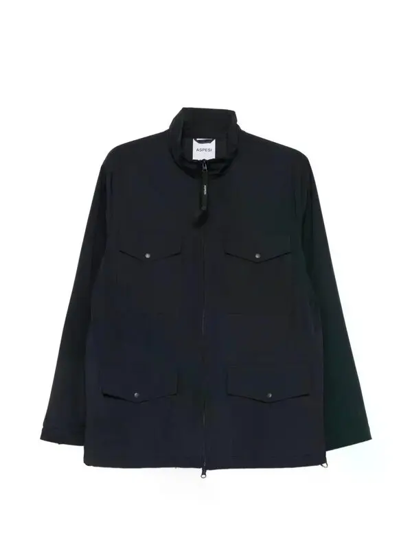 Aspesi Zip-up Jacket With Pockets